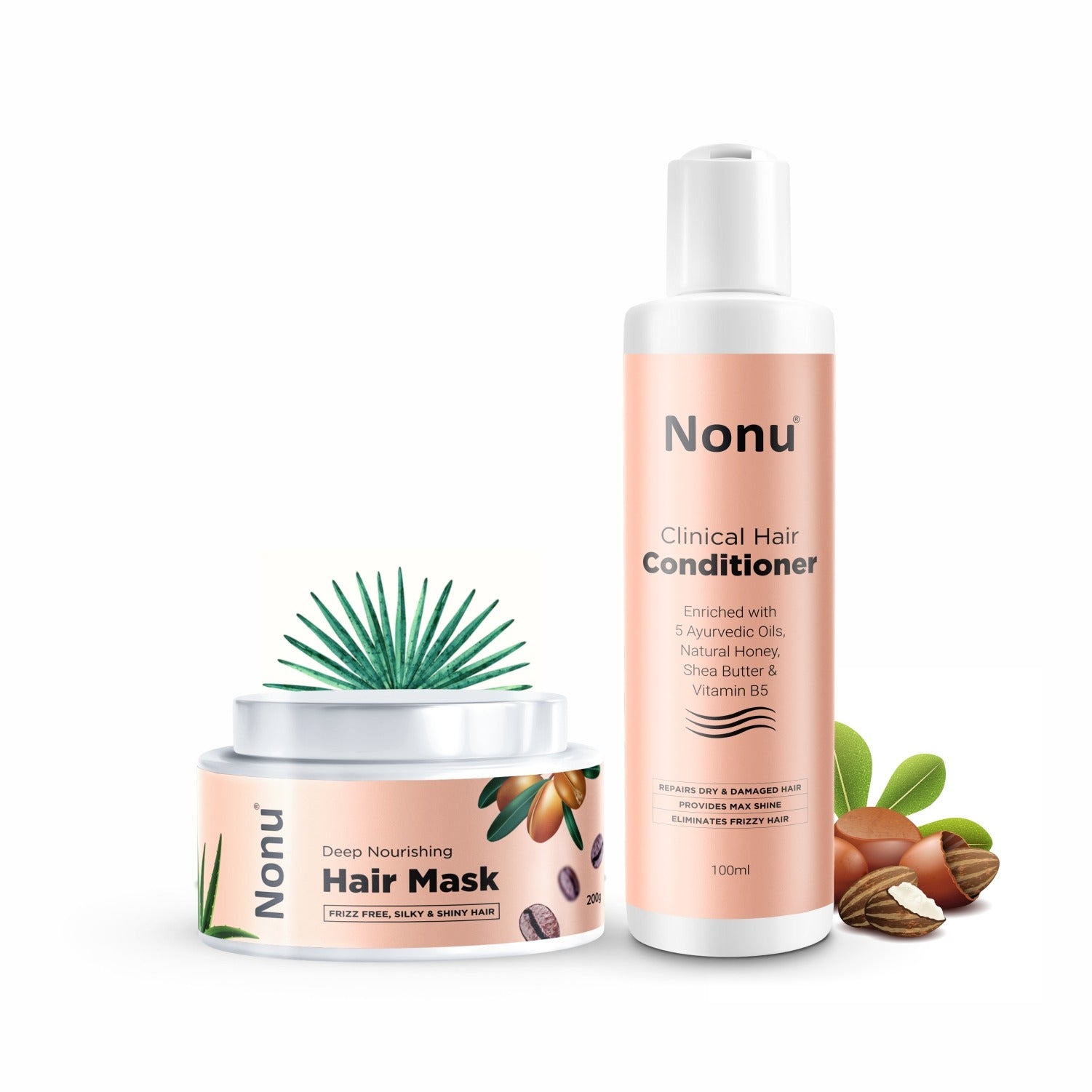 Hair Mask + Hair conditioner Combo – Nonucare