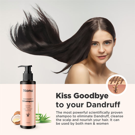 Anti Dandruff Ketoconazole Shampoo – Nonucare