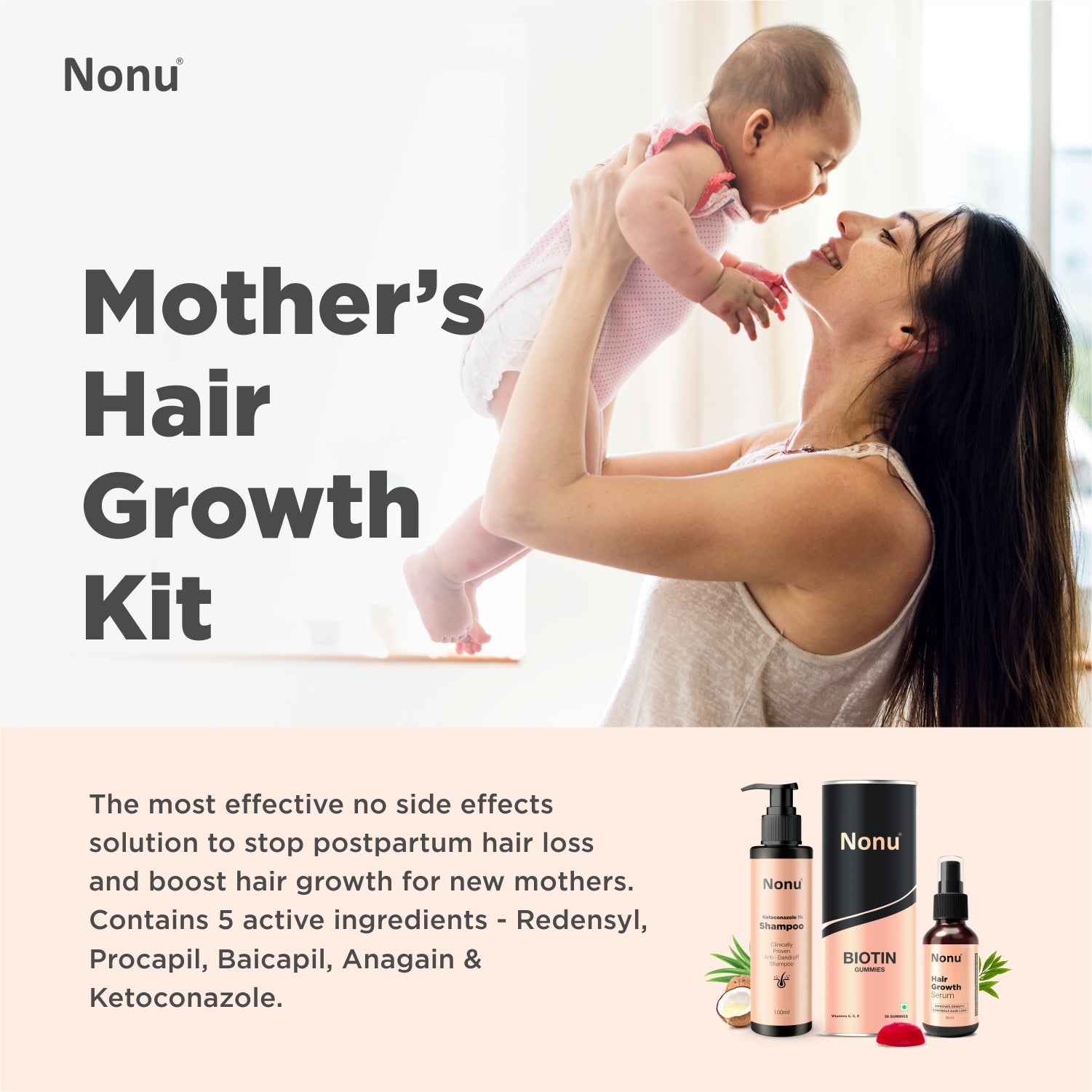 Best Shampoo to Grow Hair Faster and Thicker in India | Nonu care – Nonucare