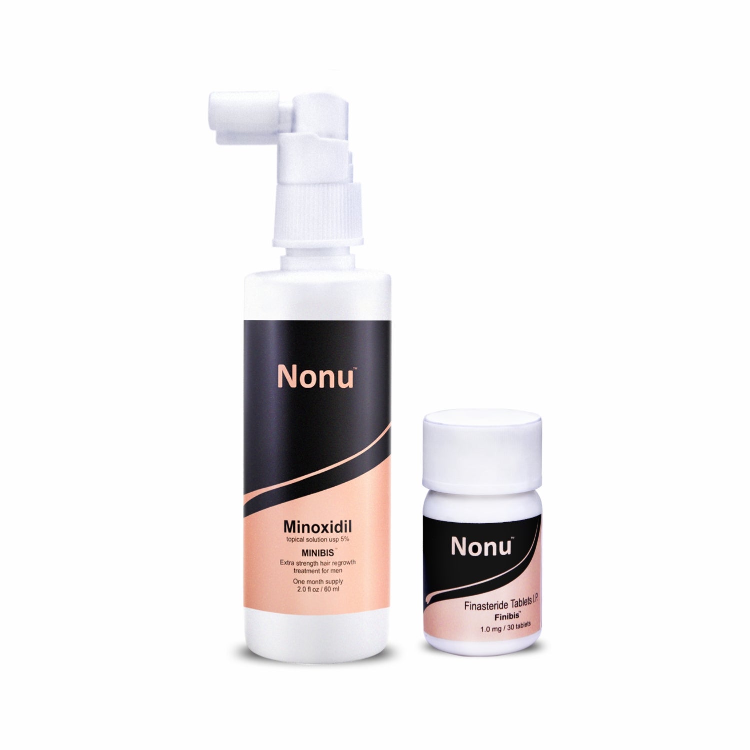 Minoxidil + Finasteride Combo | For Men – Nonucare